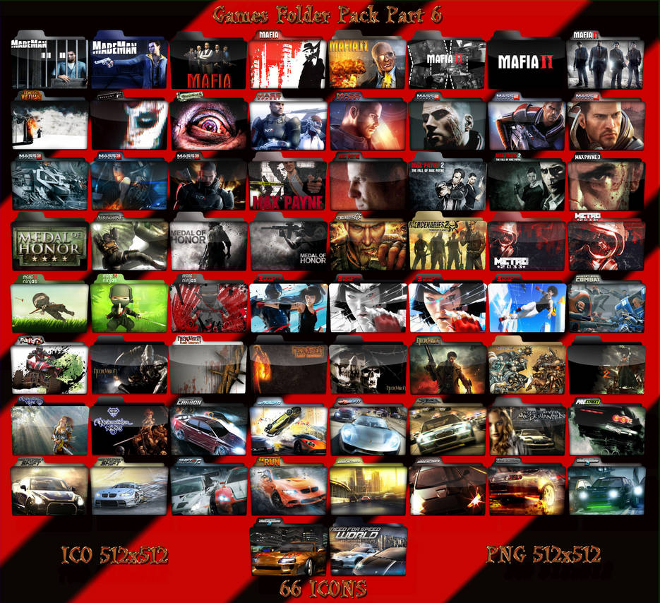 Games Folder Pack Part 6 by lewamora4ok on DeviantArt