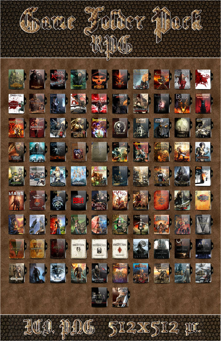 Game Folder Pack RPG by lewamora4ok on DeviantArt