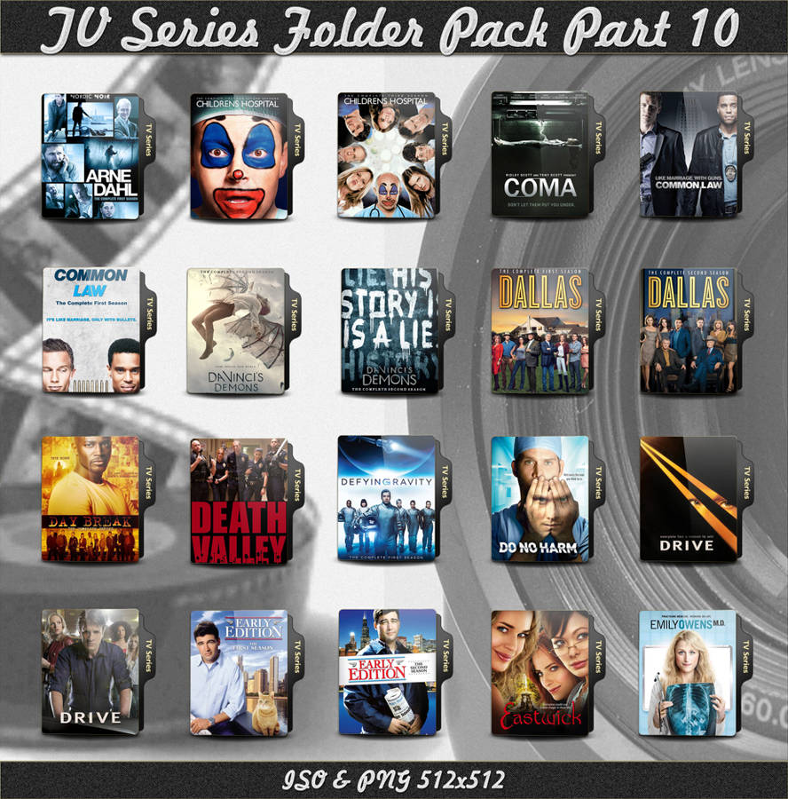 TV Series Folder Pack Part 10 by lewamora4ok on DeviantArt