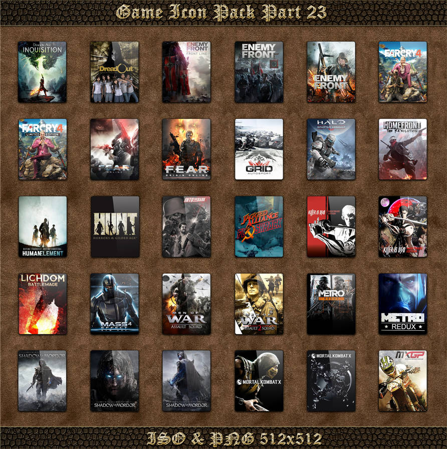 Game Icon Pack Part 23 by lewamora4ok on DeviantArt
