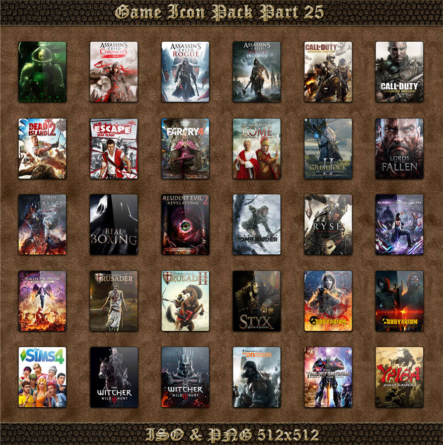 Game Icon Pack Part 25 by lewamora4ok on DeviantArt