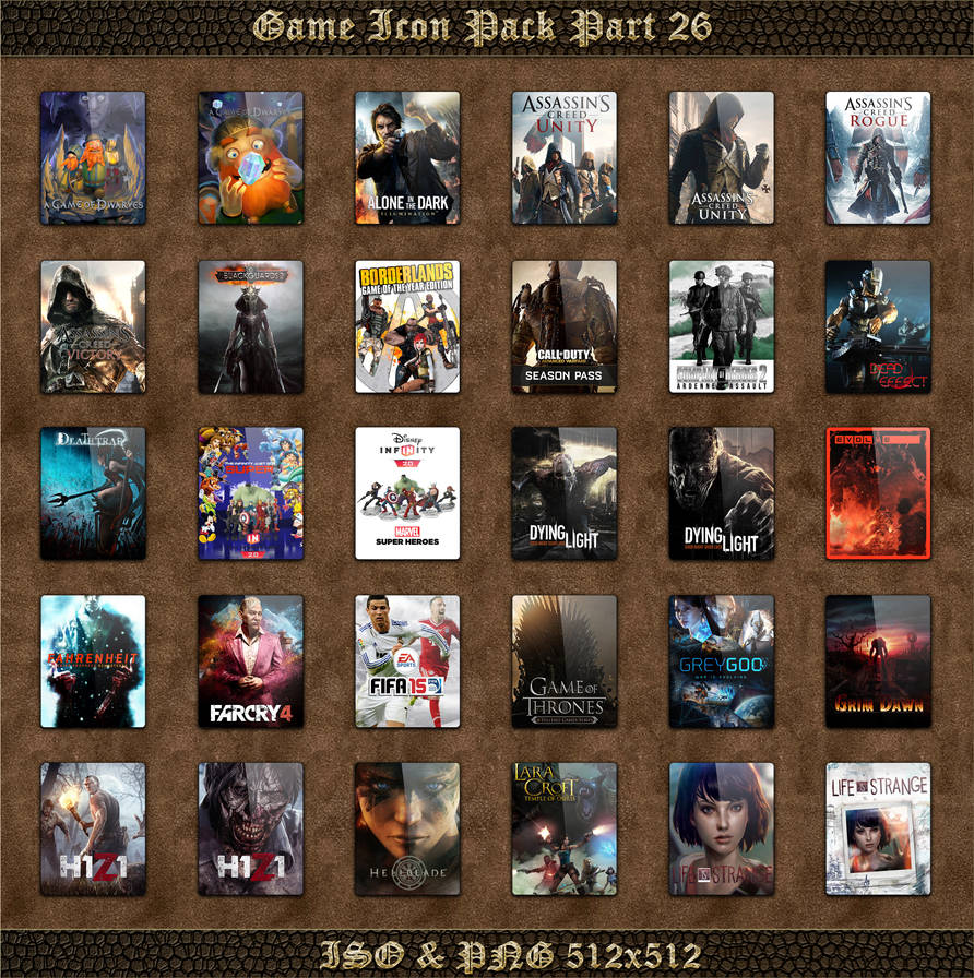 Game Icon Pack Part 26 by lewamora4ok on DeviantArt