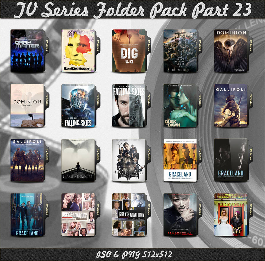 TV Series Folder Pack Part 23 by lewamora4ok on DeviantArt