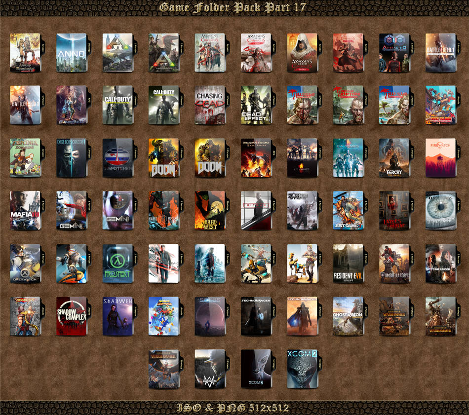 Game Folder Pack Part 17 by lewamora4ok on DeviantArt