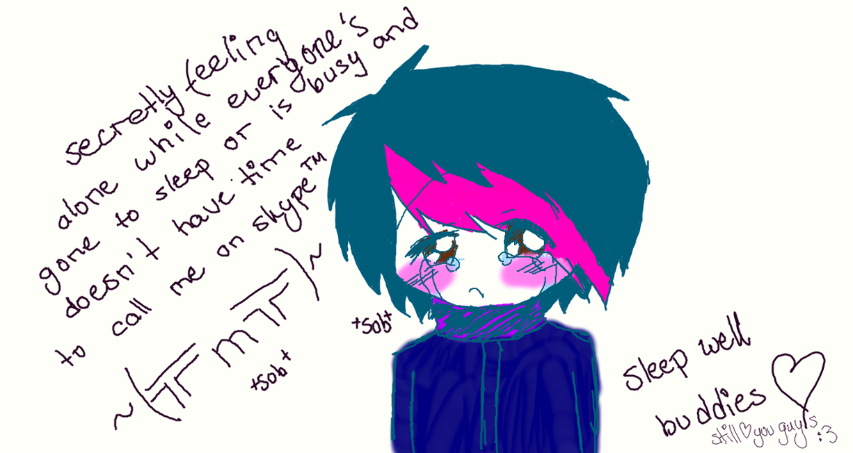 Secretly sad... by MinimiChan on DeviantArt