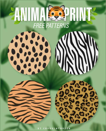 Animal Print Patterns by Chokolathosza on DeviantArt