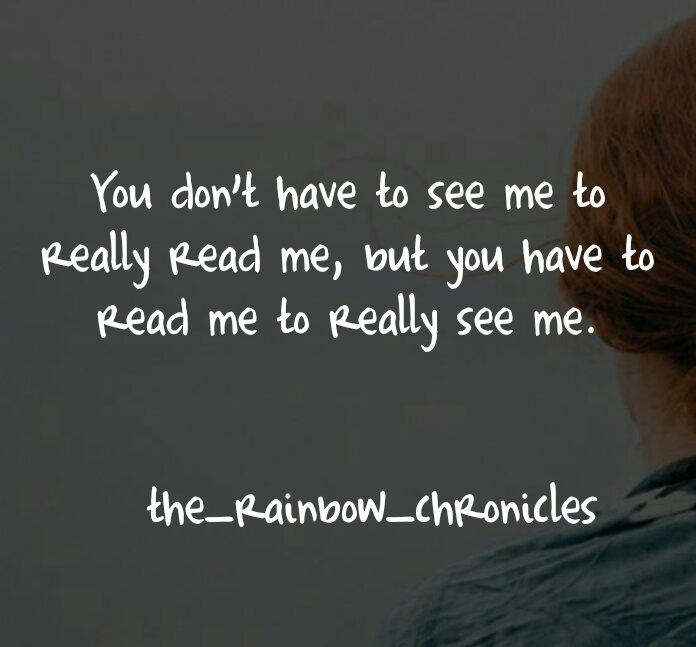 Reading is Seeing by therainbowchronicles on DeviantArt