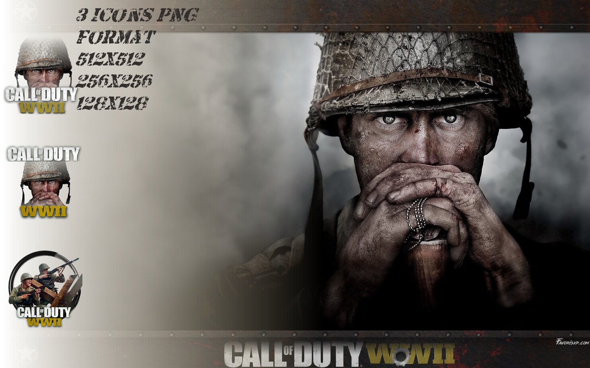 Icones Call of Duty : WWII soldats by Favorisxp on DeviantArt