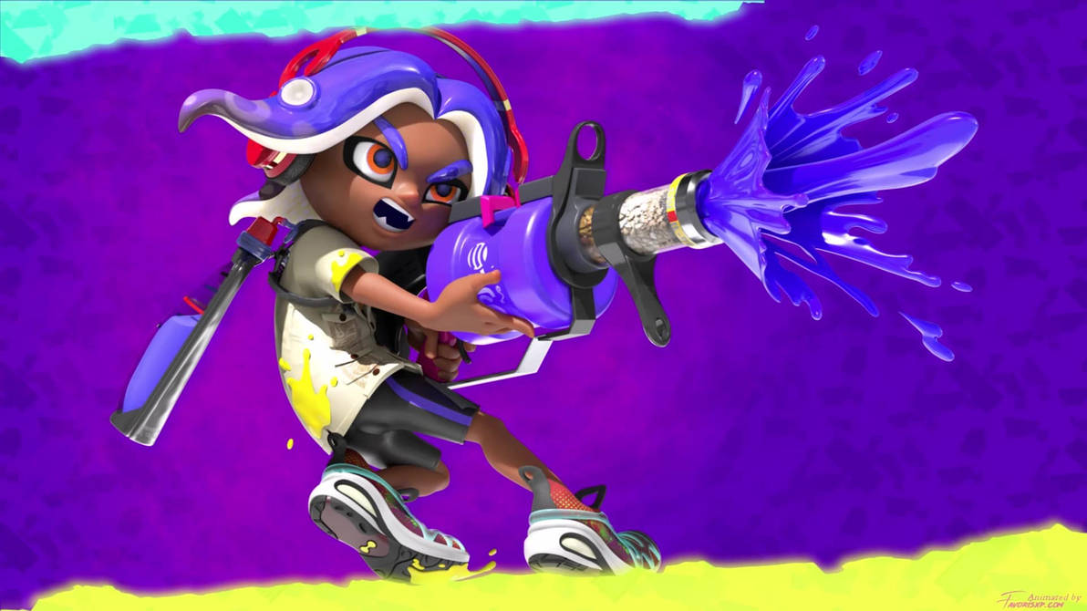 Splatoon 3 animated Wallpaper by Favorisxp on DeviantArt