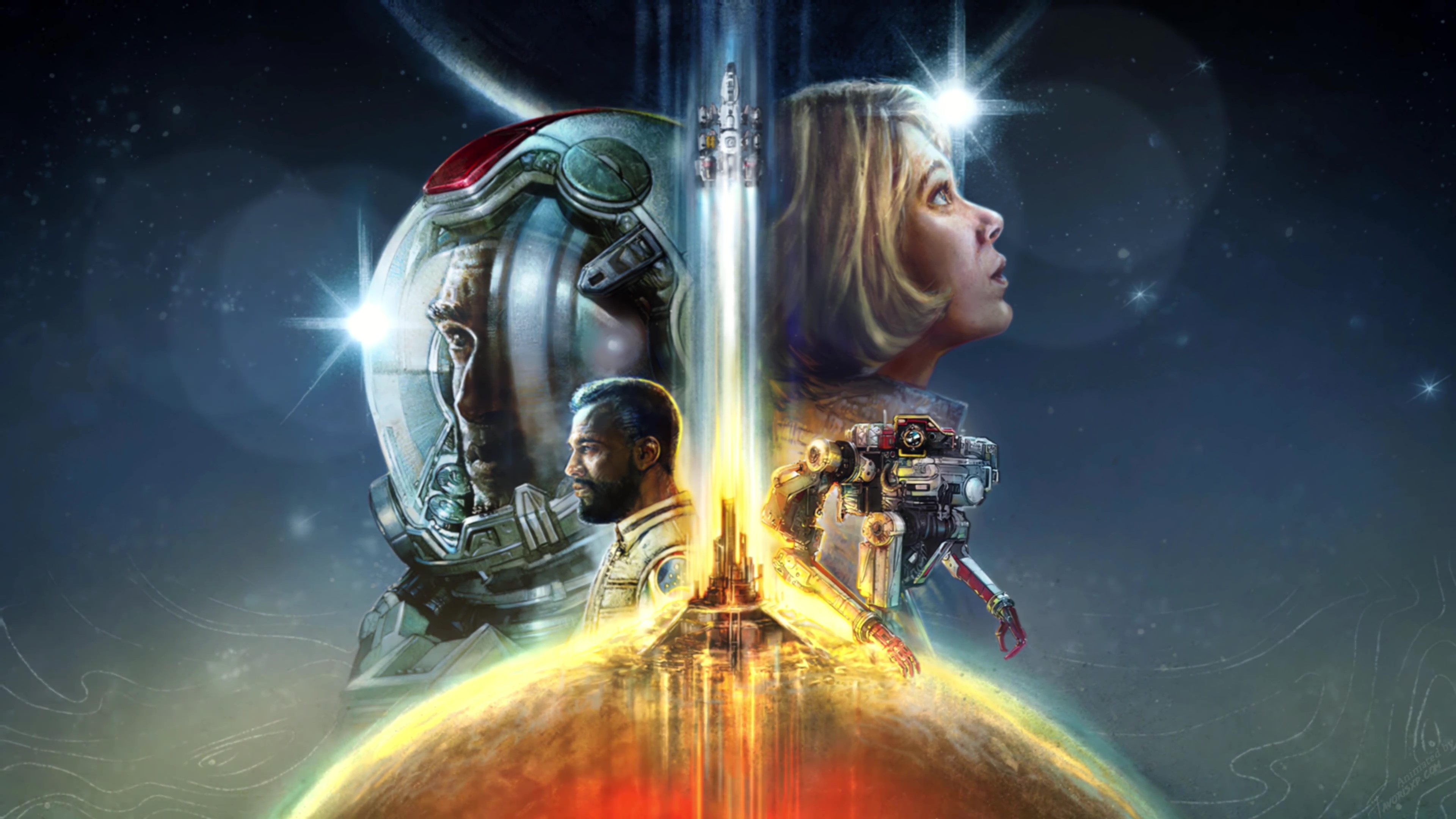 A J T S - Starfield Animated Wallpaper by Favorisxp on DeviantArt