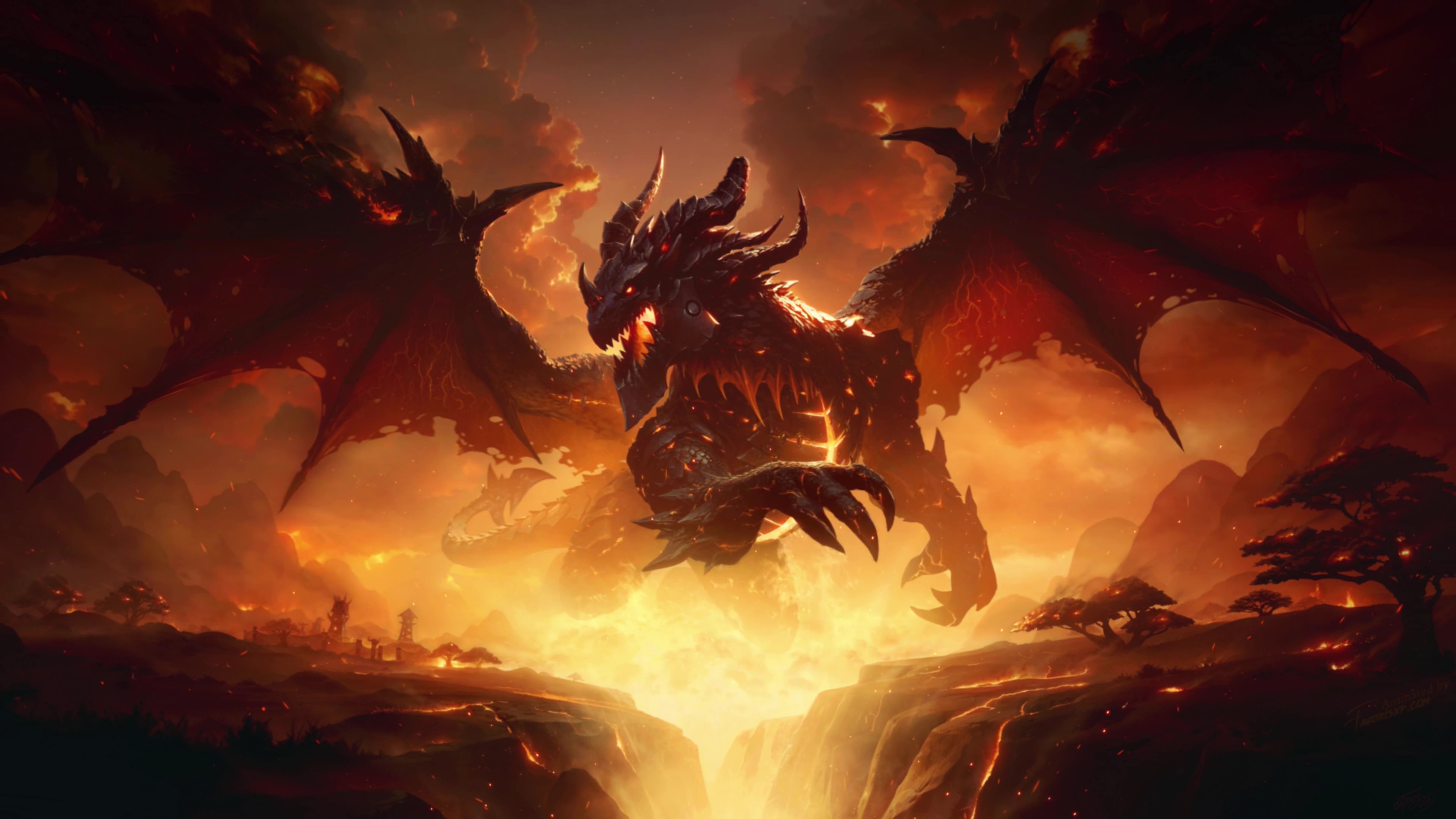 WoW Cataclysm Classic Animated Wallpaper For PC by Favorisxp on DeviantArt