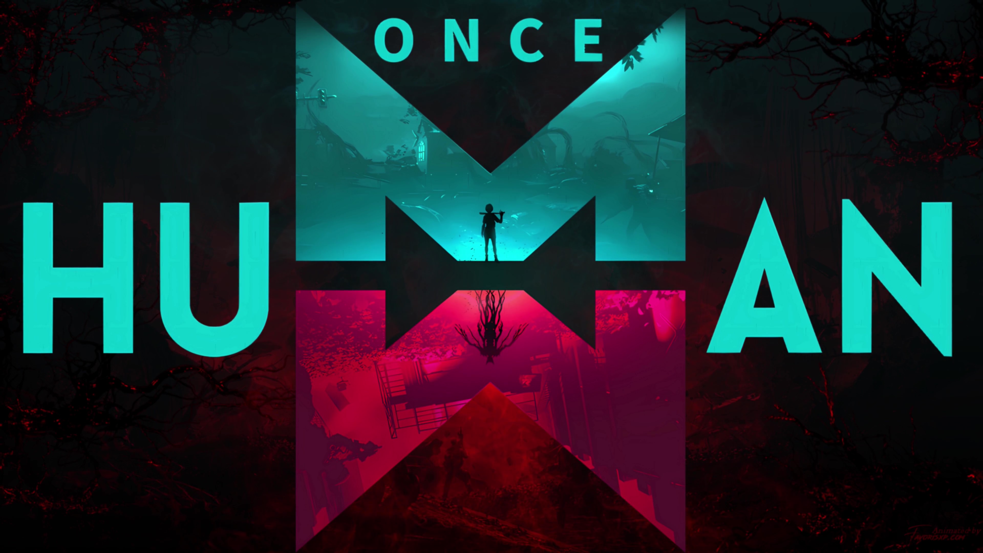 (Game logo) Once Human animated wallpaper by Favorisxp on DeviantArt