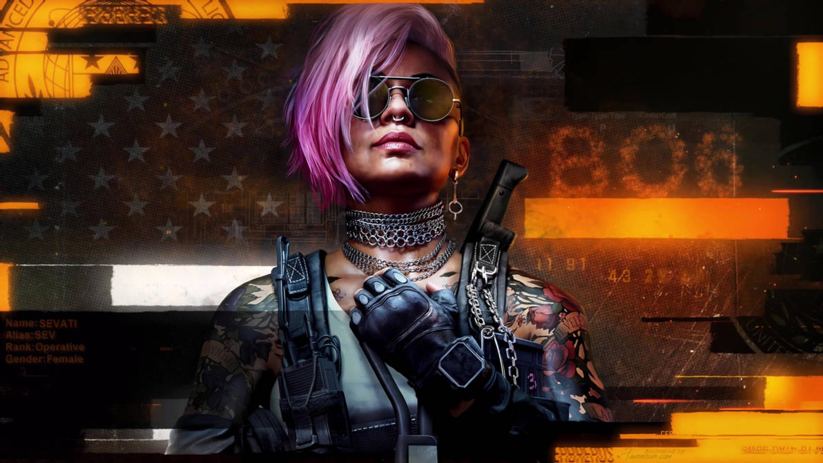 COD BO6 Badass Girl Sevati Animated Wallpaper by Favorisxp on DeviantArt