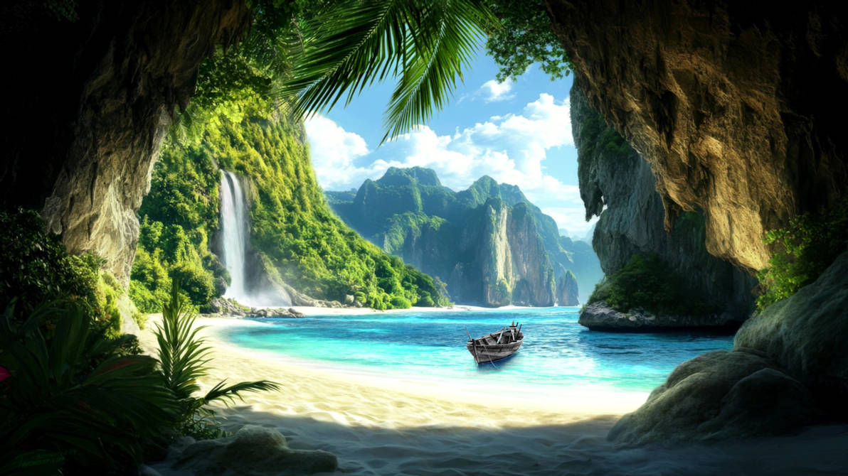 Secret beach Animated Wallpaper by Favorisxp on DeviantArt