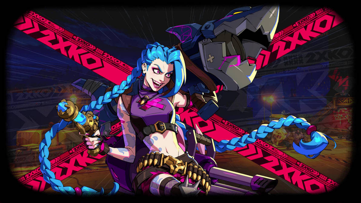 Jinx 2XKO Animated Wallpaper by Favorisxp on DeviantArt