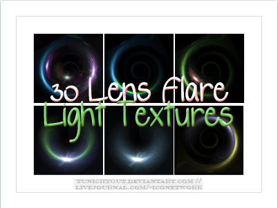 30 Lens Flare Light Textures by tunichtgut on DeviantArt