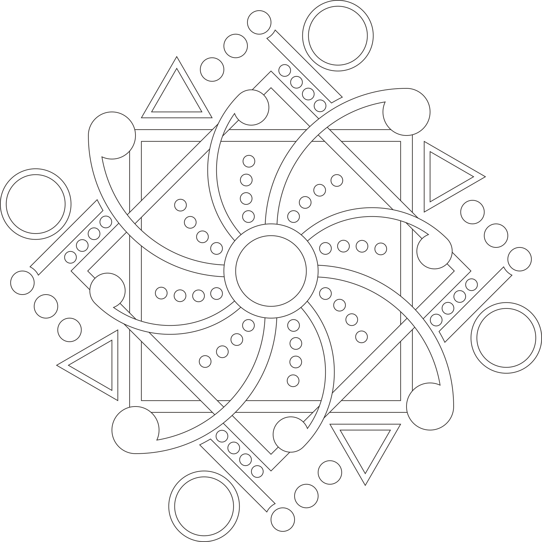 Mandala VI by Saknika on DeviantArt