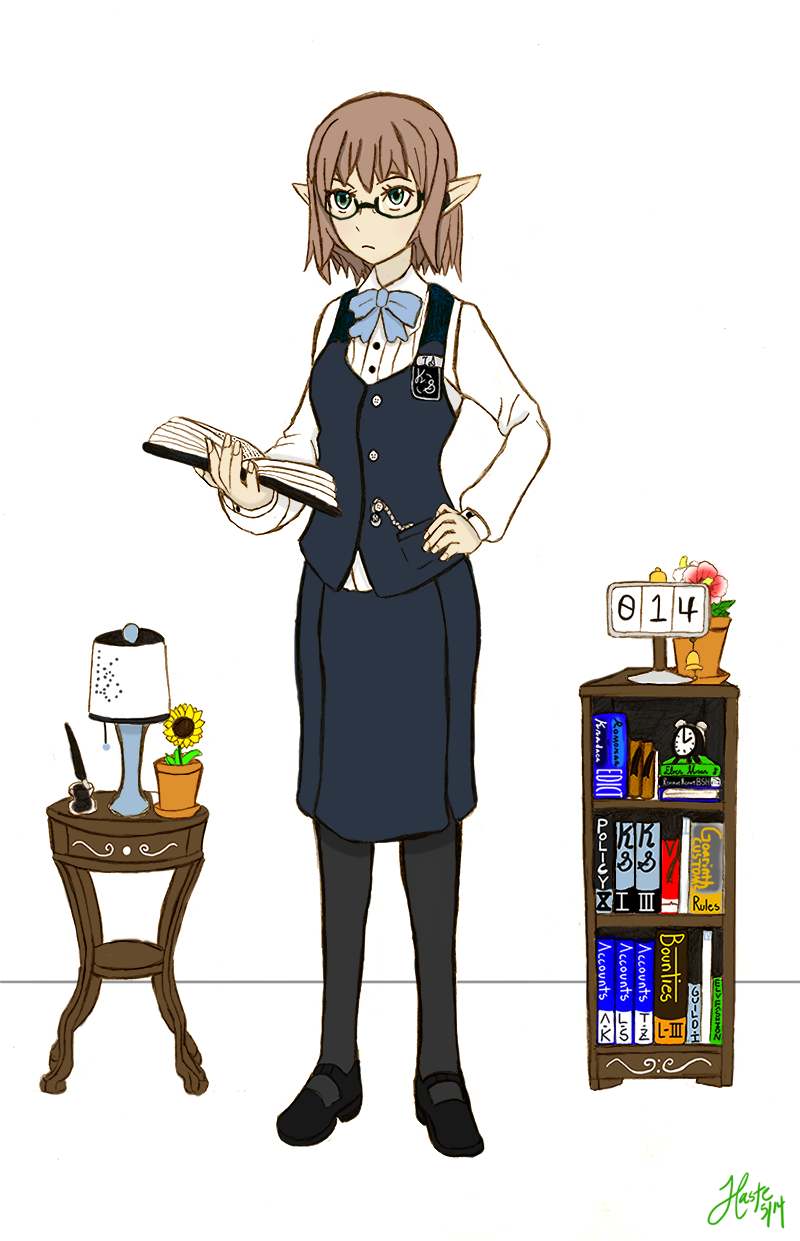 Ia, the Accountant by hastezero on DeviantArt