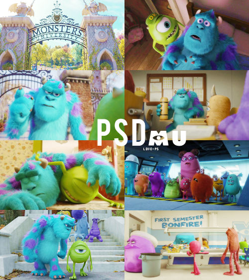 PSD Monsters University by Love-ps on DeviantArt