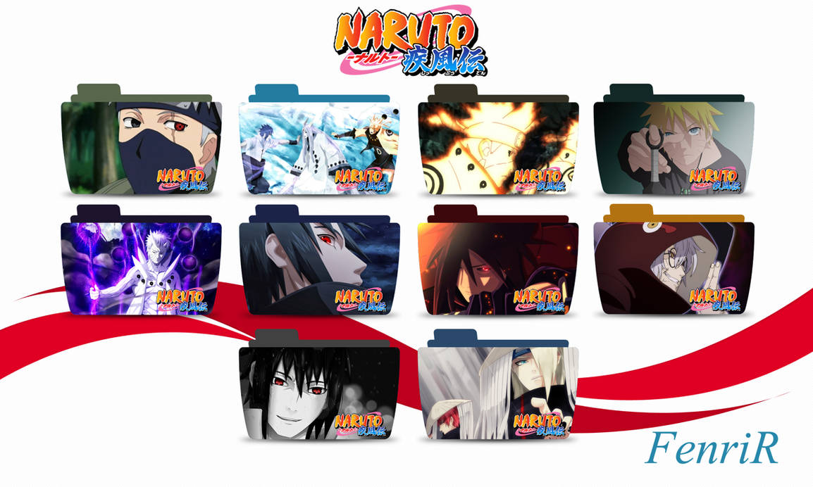 Icons Naruto Shippuden V4 by Fenri-R on DeviantArt