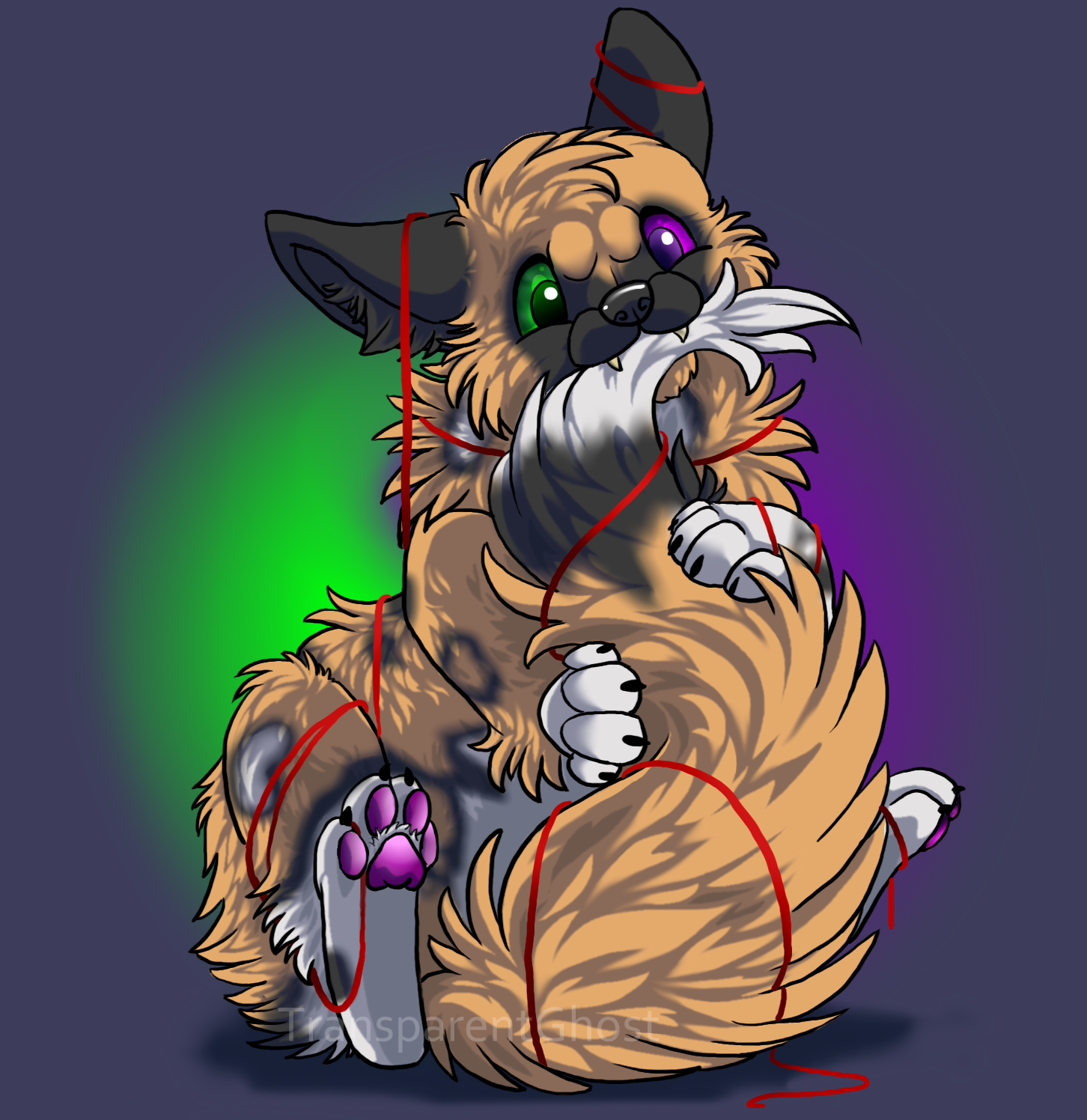 Floofy tail! by TheNervousMedic on DeviantArt