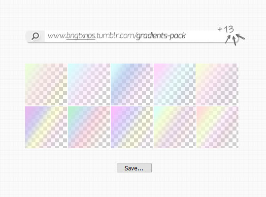 Gradients 02 @bngtxnps by flwdarknss on DeviantArt