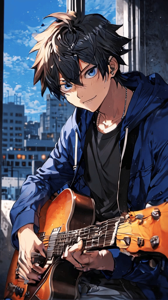 Video OC Guy Playing Guitar by JMasaryk on DeviantArt