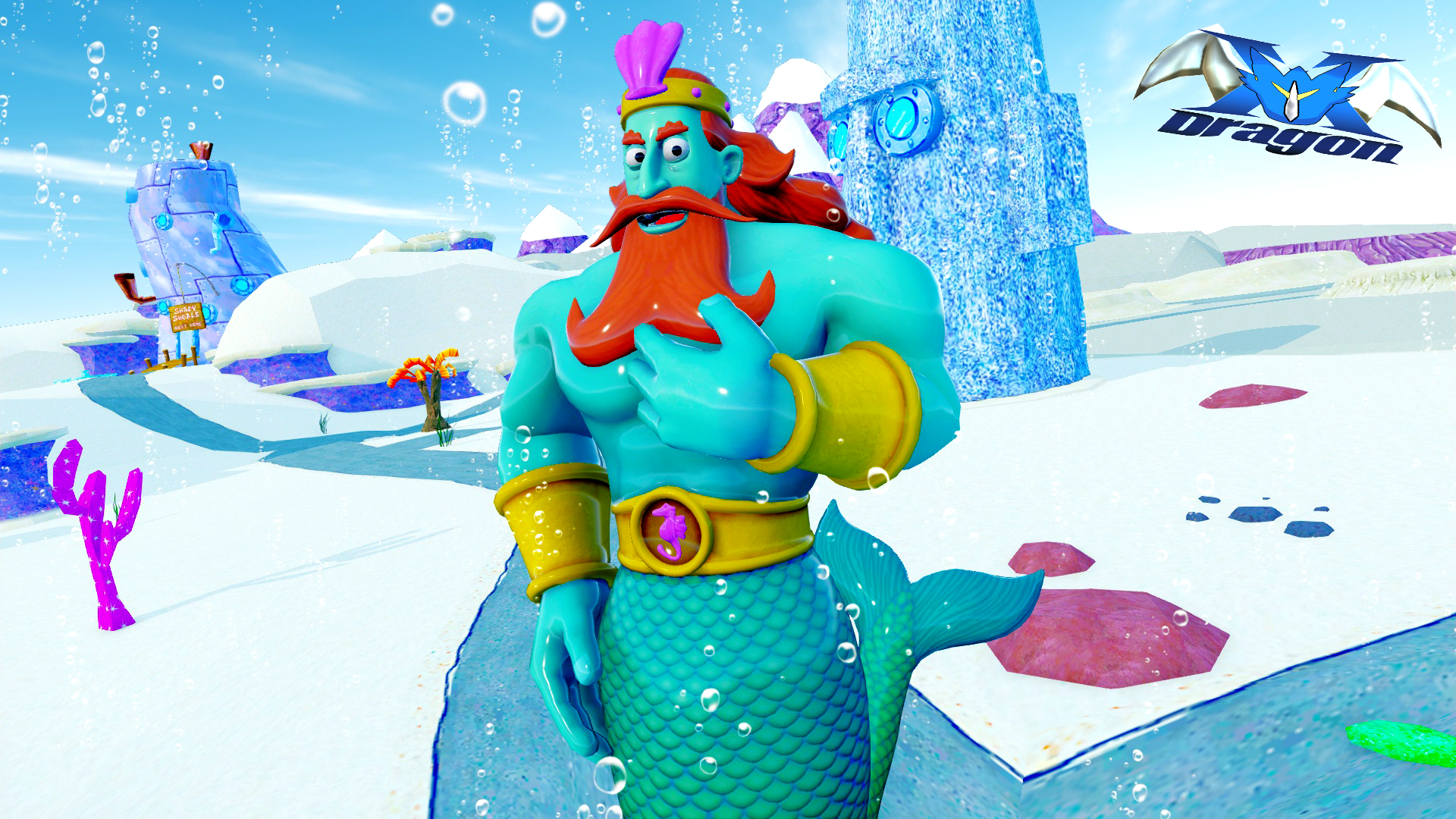 King Neptune Wallpaper