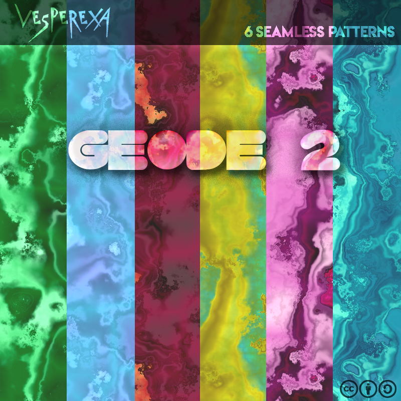 Geode Patterns 2 by Vesperexa on DeviantArt