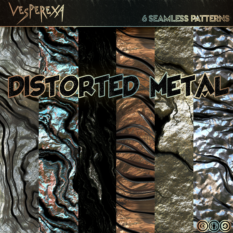 Distorted Metal Patterns by Vesperexa on DeviantArt