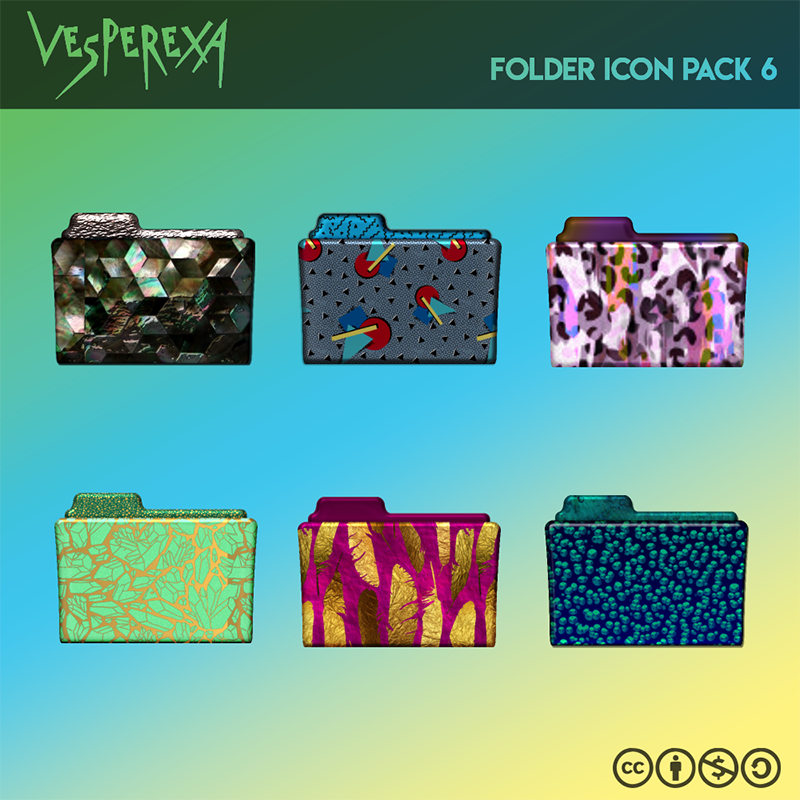 Folder Icon Pack 6 by Vesperexa on DeviantArt