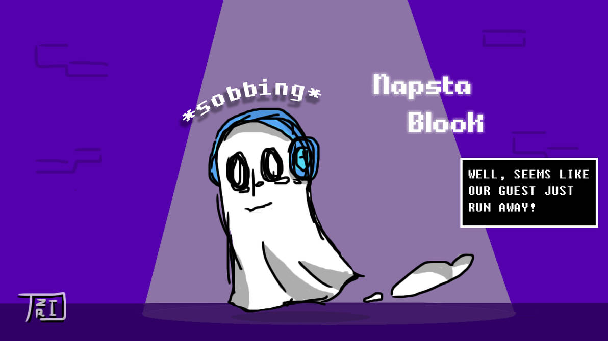 Napstablook by TZRIOfficial on DeviantArt