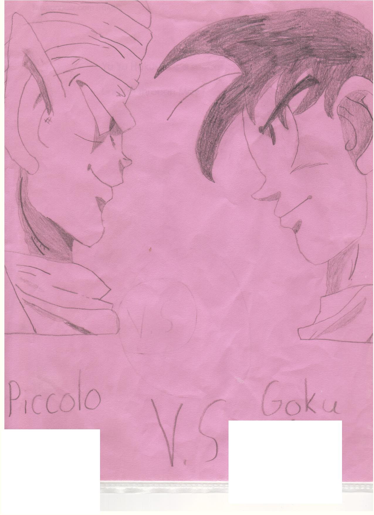 Picolo vs. Goku by Terrorist-Grunt on DeviantArt