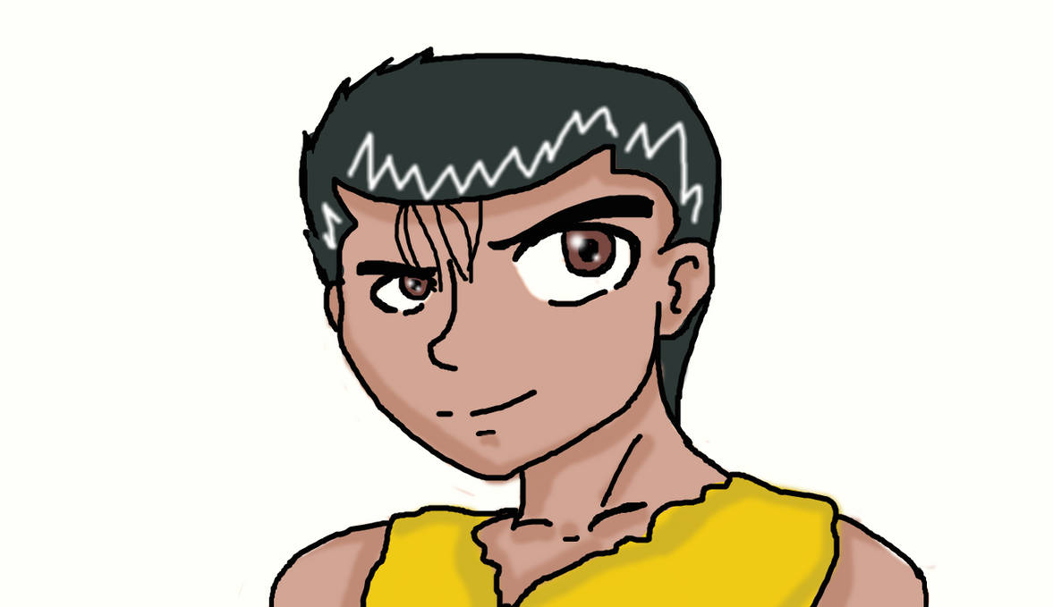 Yusuke Urameshi by Midnight-Sketches on DeviantArt
