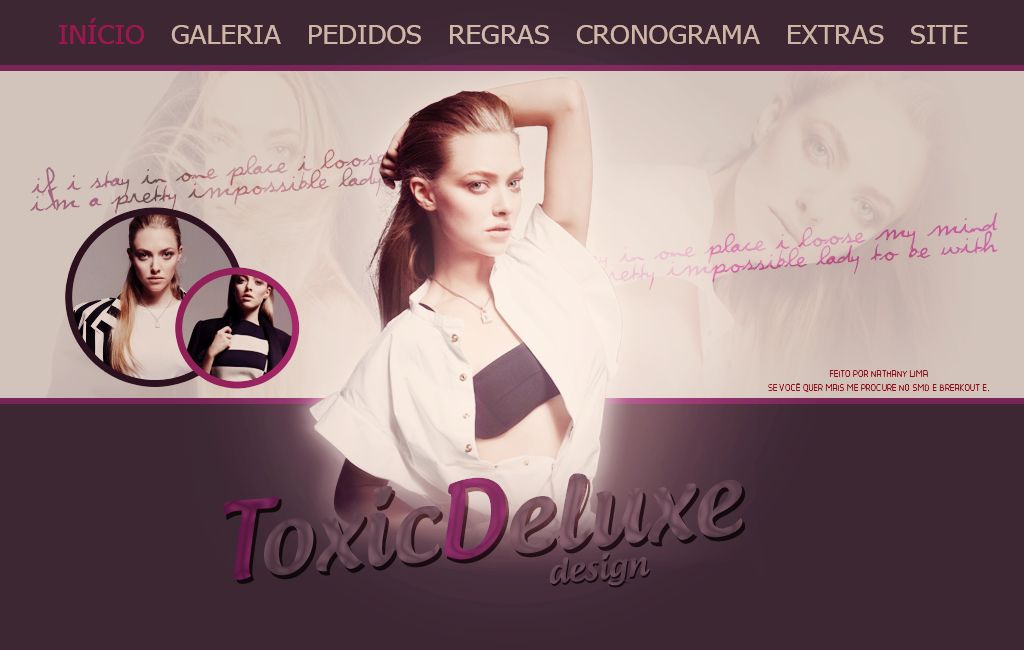 Amanda Header by NathanyLima on DeviantArt