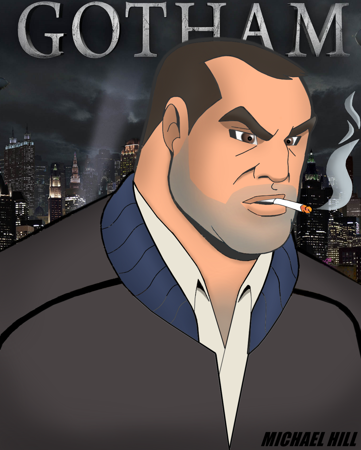 Harvey Bullock by icemaxx1 on DeviantArt