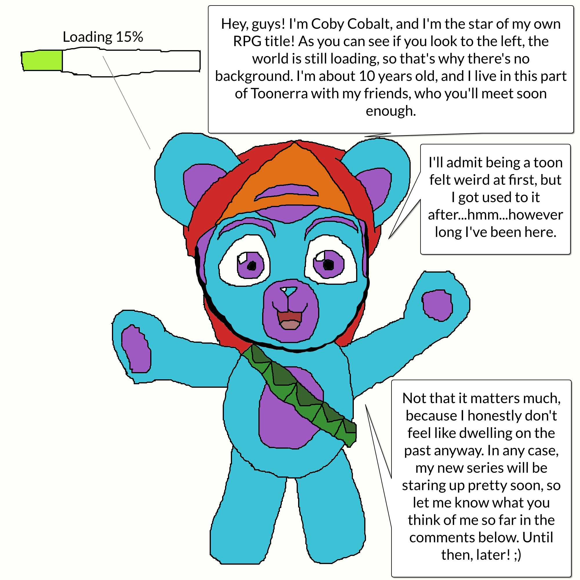 Coby Cobalt RPG: Player 1: Coby Cobalt by RedKnight33 on DeviantArt