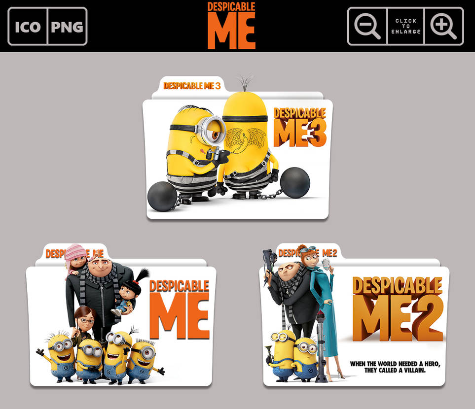 Despicable Me Pack by soroushrad on DeviantArt