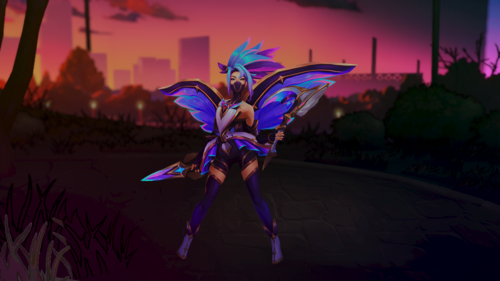 All Star Akali In Game