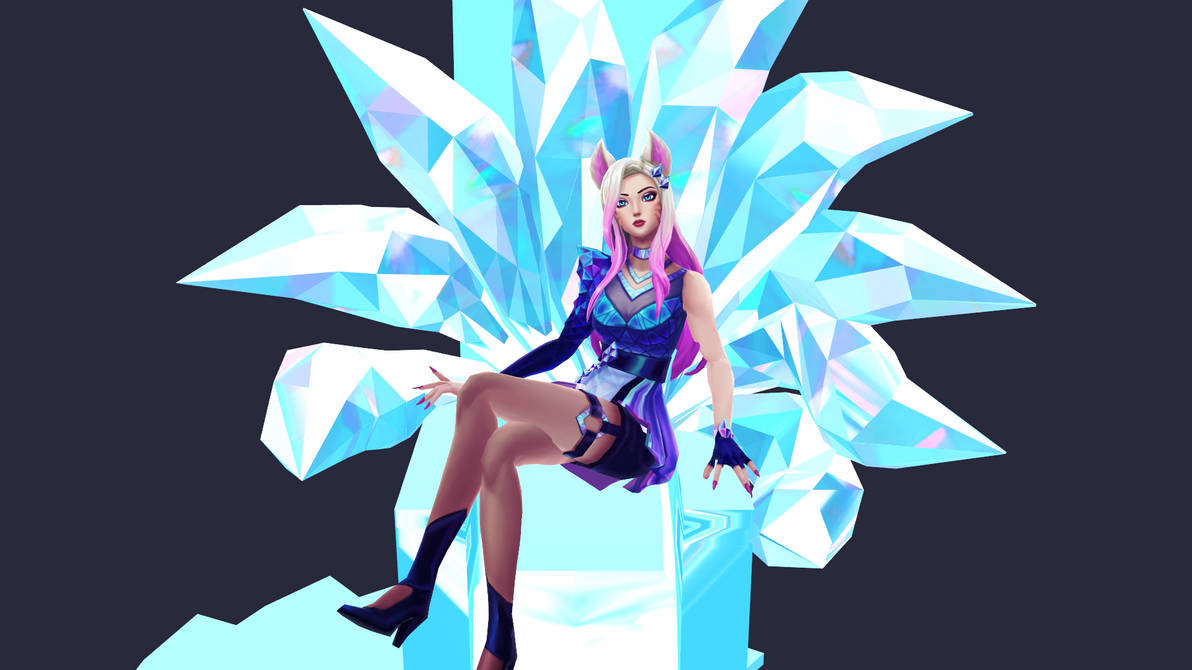 (MMDxLOL) Asu Rework KDA All Out Ahri (MODEL DL!) by sFinaa on DeviantArt