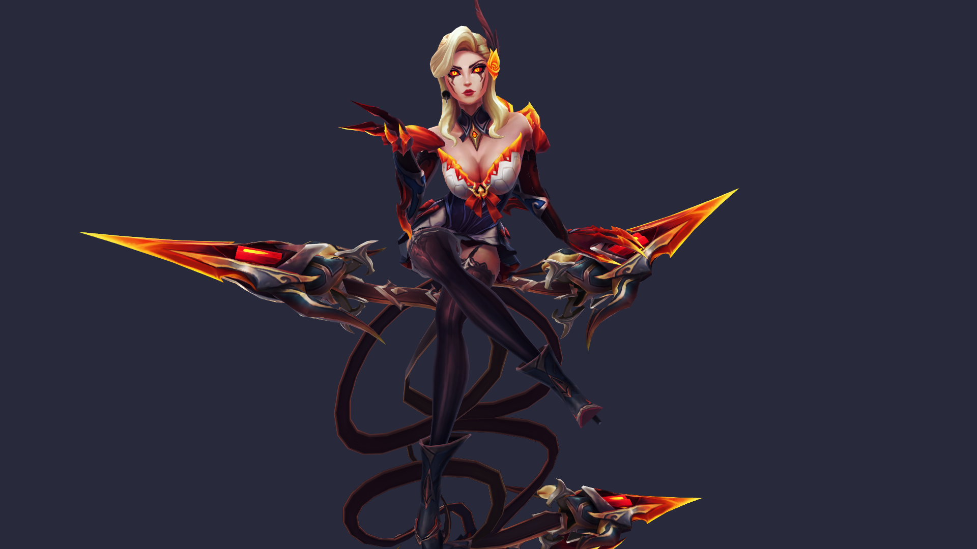 (MMDxLoL) High Noon Evelynn (MODEL DL!) by sFinaa on DeviantArt
