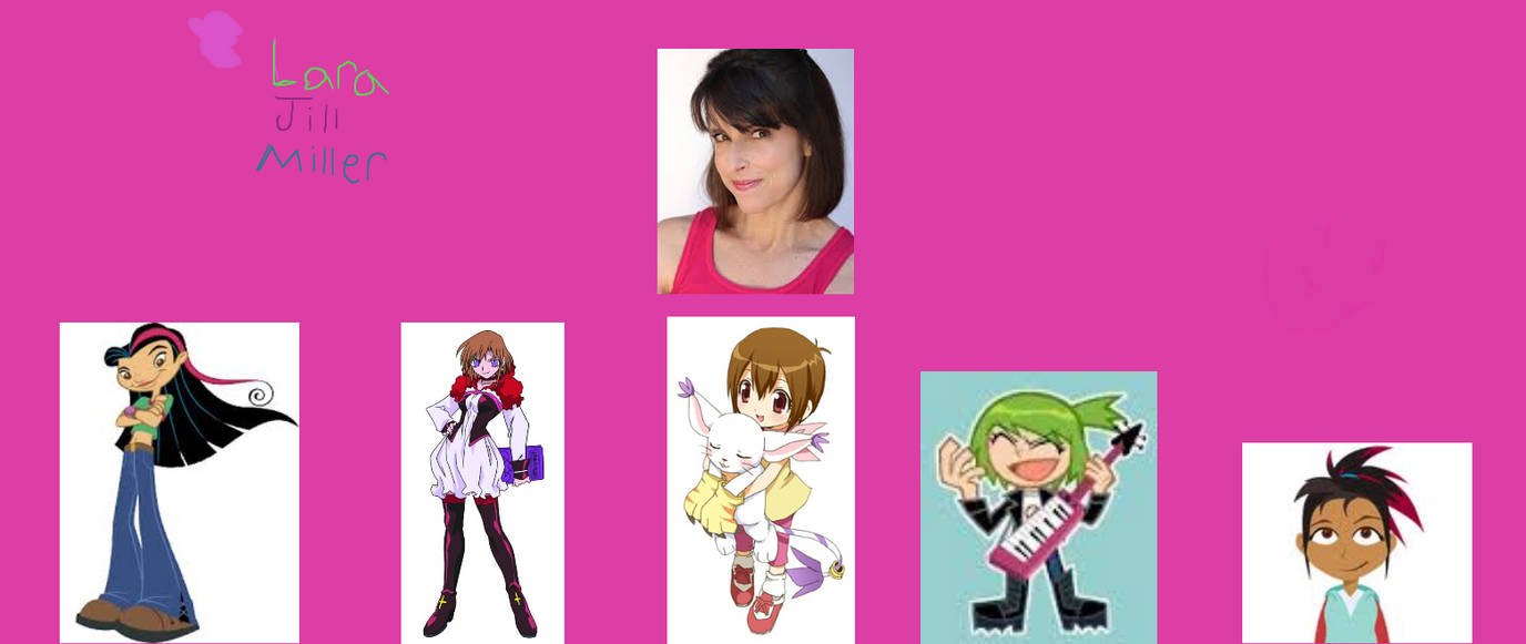 Lara Jill Miller My favorite Voice Actress by DraginKYle44 on DeviantArt