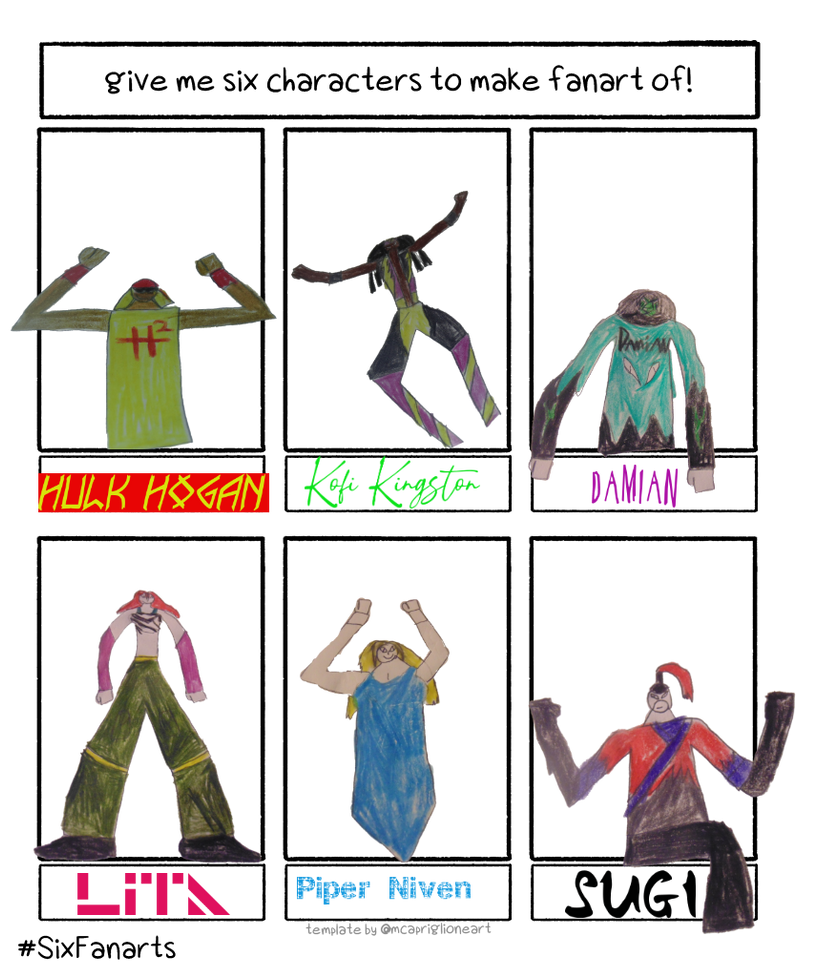 6Fanart Pro Wrestling event! by DraginKYle44 on DeviantArt