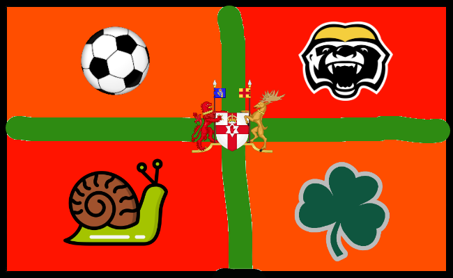 Northern Ireland Flag Redesign by DraginKYle44 on DeviantArt