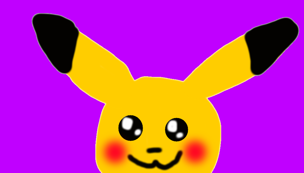 pikachu head by Kirbysoniccat5430 on DeviantArt