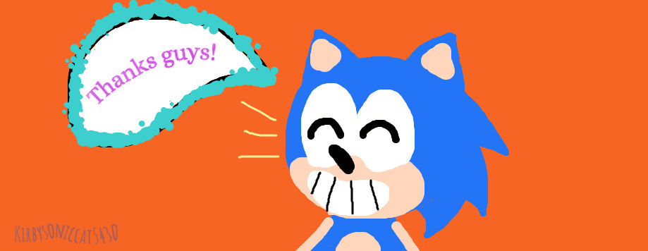 sonic smiling by Kirbysoniccat5430 on DeviantArt