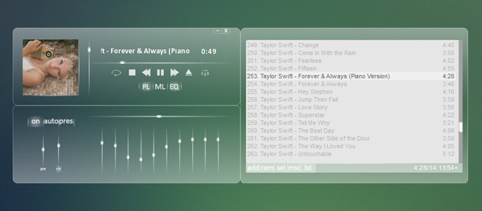 Winamp Skin Softly by Marisa85 on DeviantArt