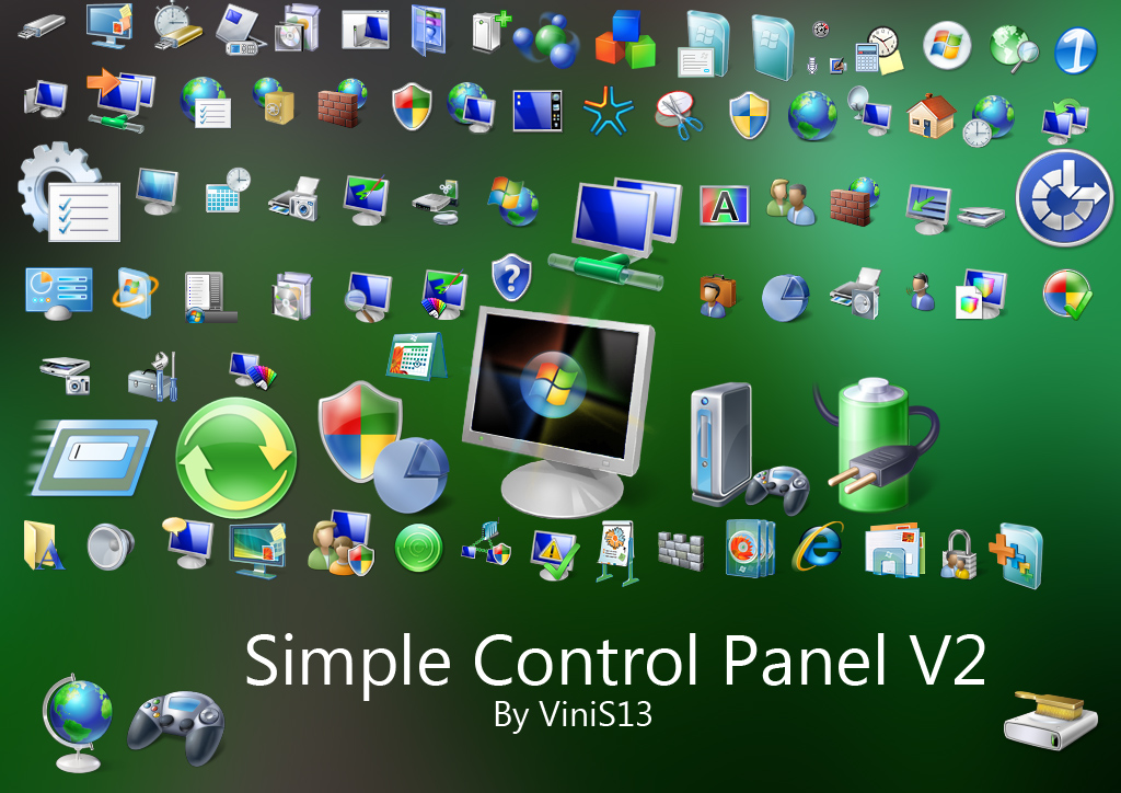 Simple Control Panel V2 by Vinis13 on DeviantArt