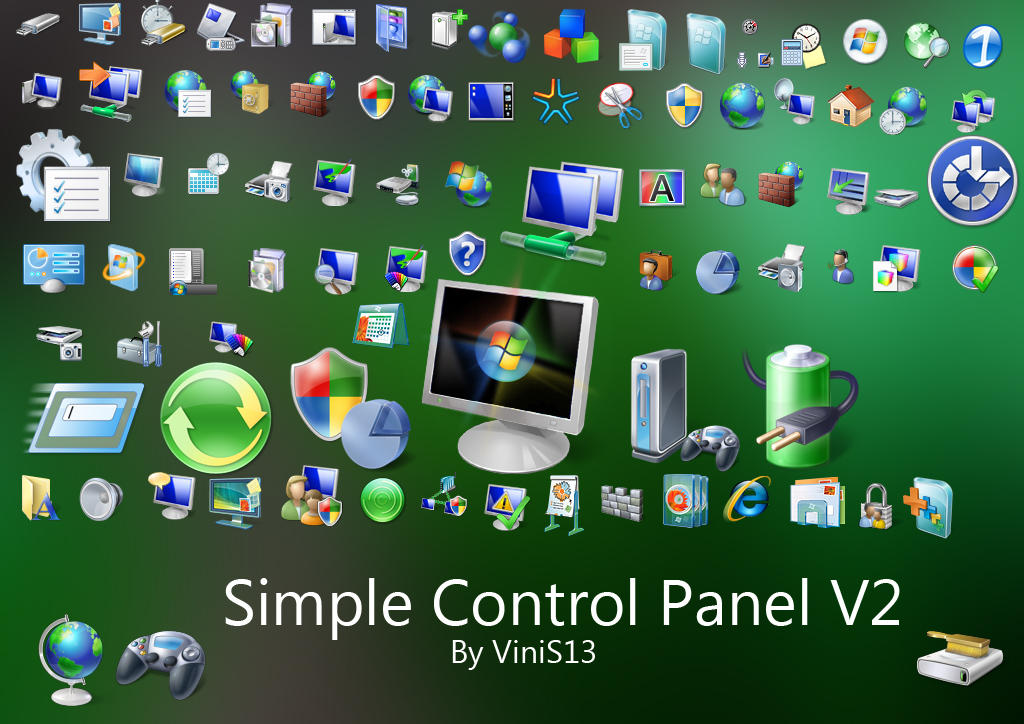 Simple Control Panel V2 by Vinis13 on DeviantArt