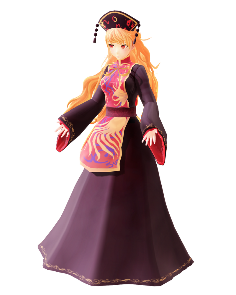 MMD Touhou - Montecore styled Junko DL by OrientalCrimsonMMD on DeviantArt